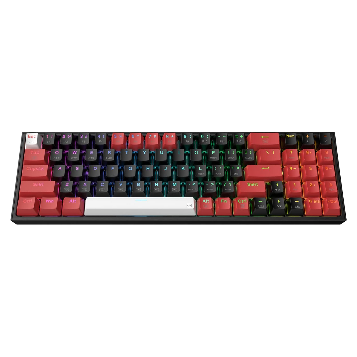 Redragon K628 POLLUX PRO 75% Wireless Gaming Keyboard