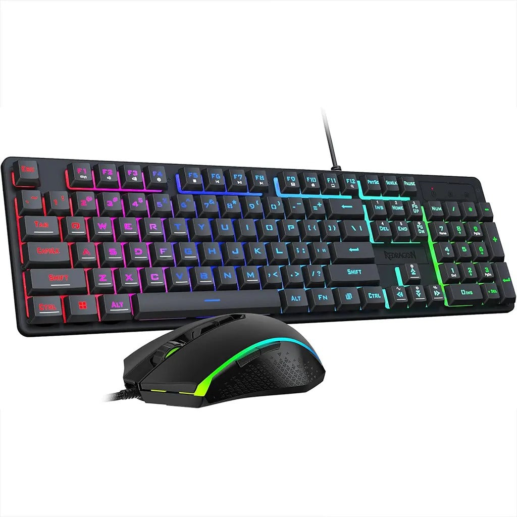 Redragon S107-BA RGB Gaming Keyboard Mouse Combo