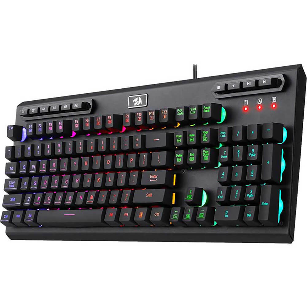 Redragon K513 ADITYA RGB Membrane Gaming Keyboard (Black)